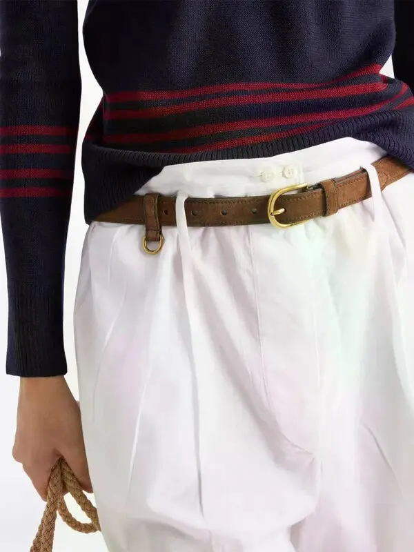 Prada Buckled Belt - Brown