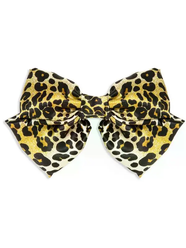 JENNIFER BEHR Tilly Bow Barrette - Black