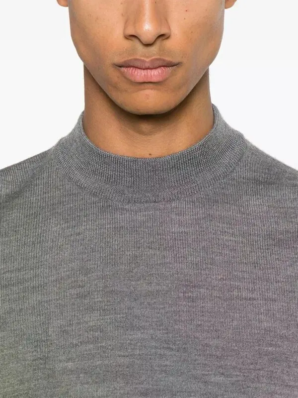 J. Lindeberg Korman Merino Wool Sweater - Grey
