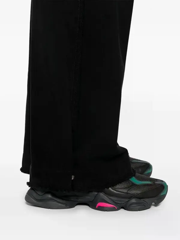 GROUND ZERO Cargo Trousers With Frayed Detailing