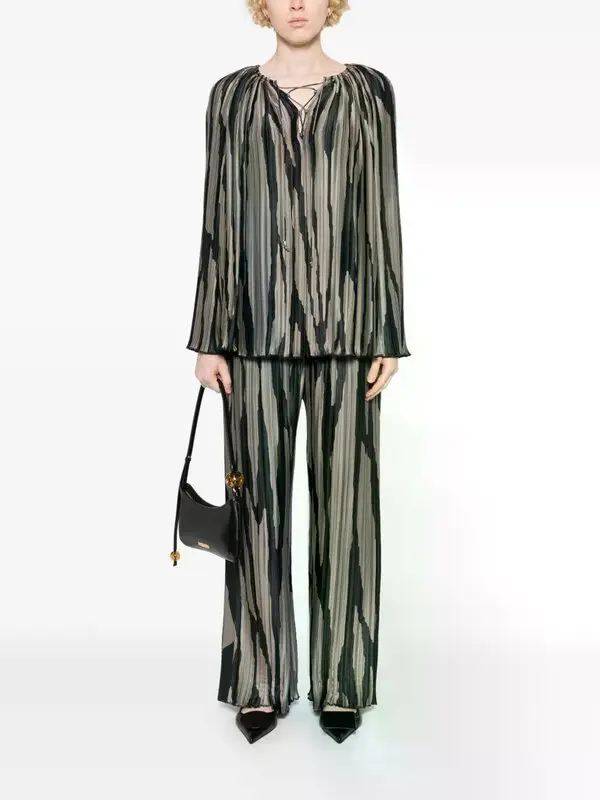 LANVIN Abstract-print Trousers