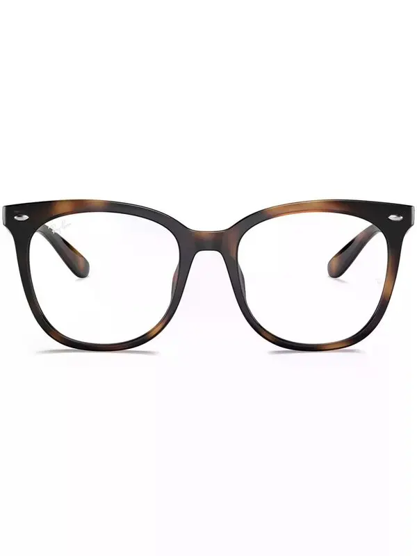 Ray-ban Square-frame Glasses - Brown