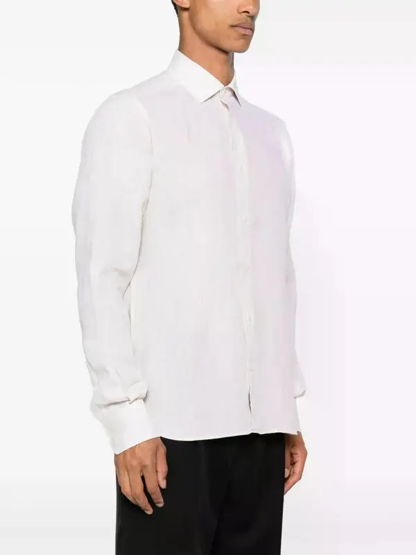 Herno Linen Shirt - Neutrals