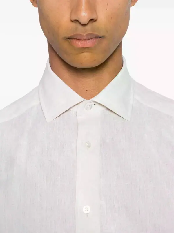 Herno Linen Shirt - Neutrals