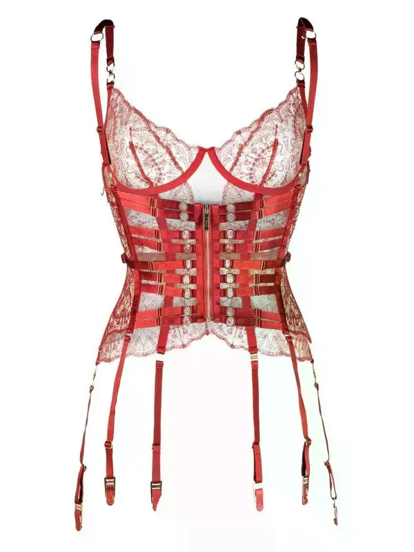 BORDELLE Cymatic Basque Corset Bra