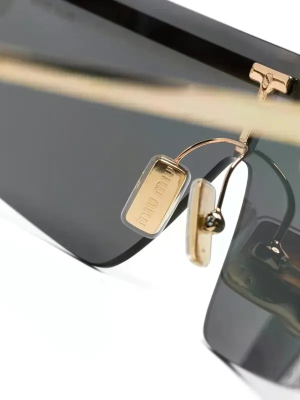 Miu Miu Mask-frame Sunglasses
