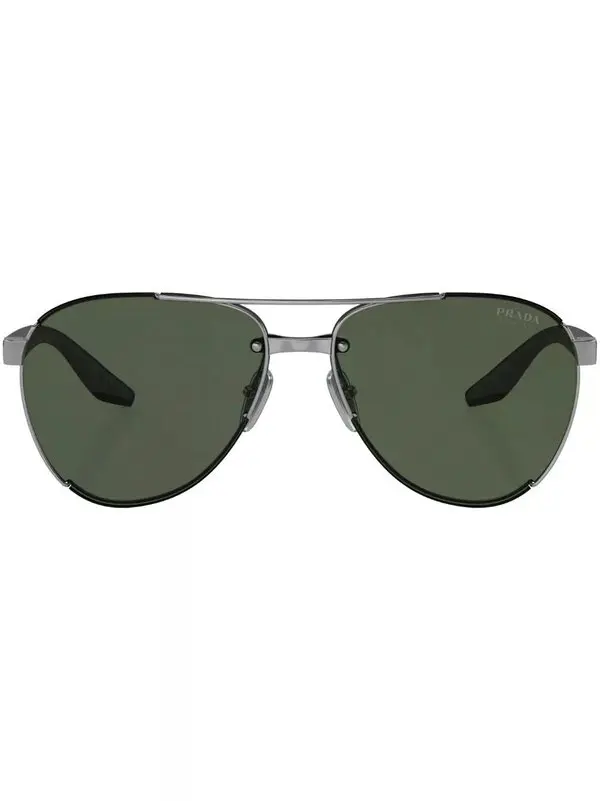 Prada Pilot Sunglasses - Silver