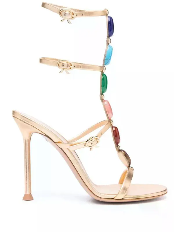 GIANVITO ROSSI Shanti 105mm Gladiator Sandals