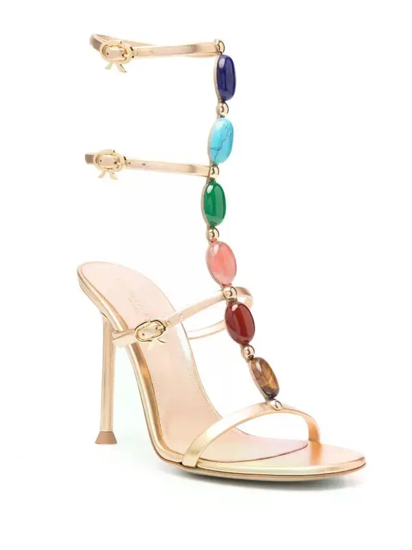 GIANVITO ROSSI Shanti 105mm Gladiator Sandals