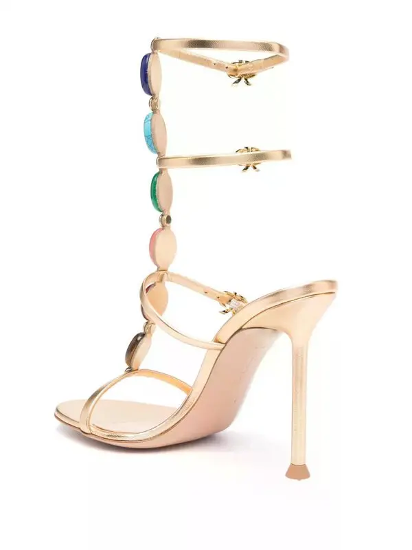 GIANVITO ROSSI Shanti 105mm Gladiator Sandals