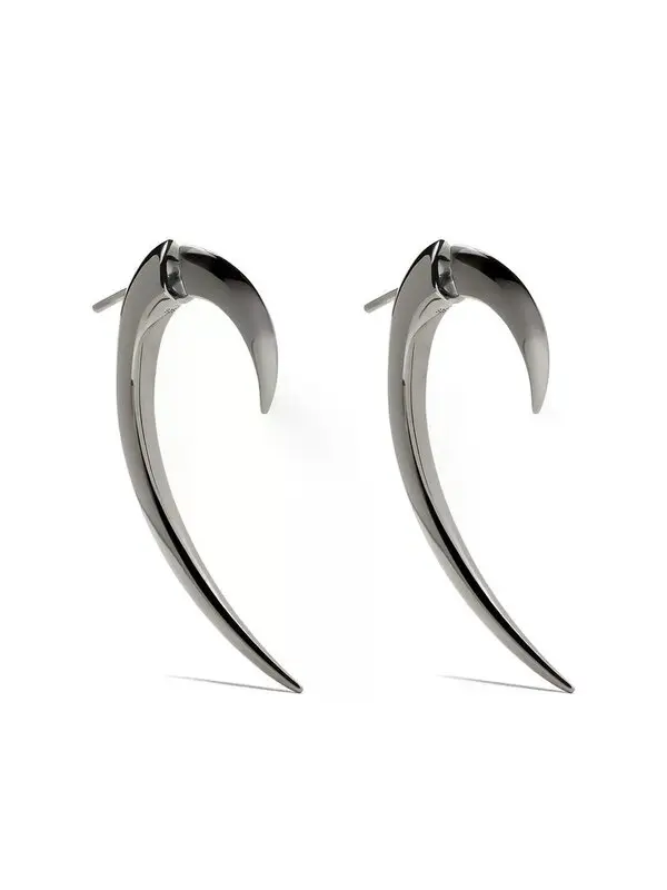 SHAUN LEANE Hook Earrings - Silver