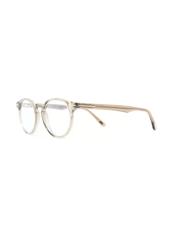 TOM FORD Round-frame Optical Glasses - Neutrals