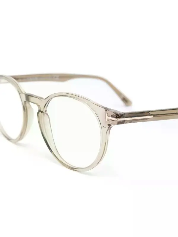 TOM FORD Round-frame Optical Glasses - Neutrals