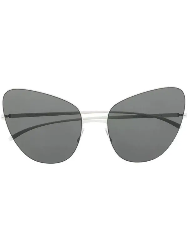Mykita Oval-frame Sunglasses - White