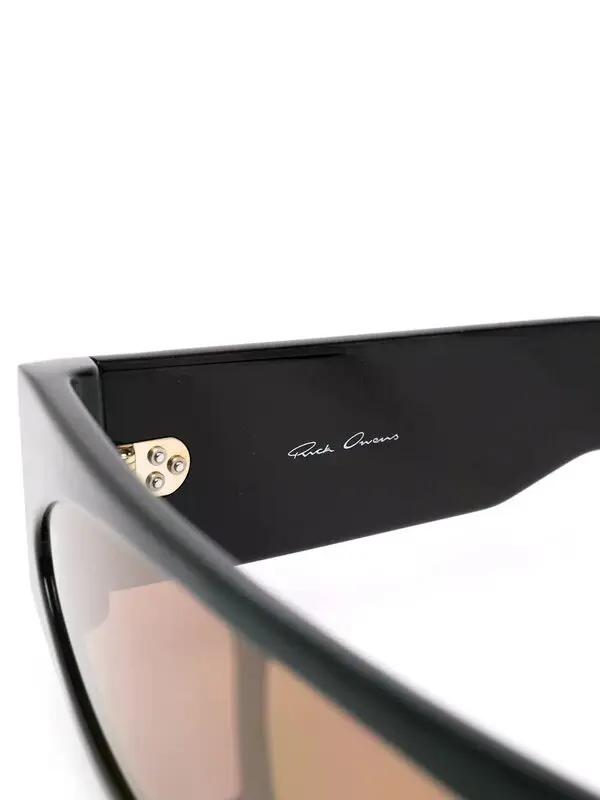 Rick Owens Straight-top Sunglasses - Black