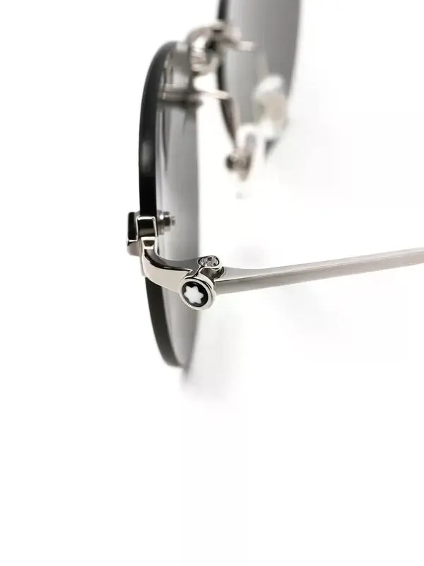 Montblanc Round-frame Sunglasses