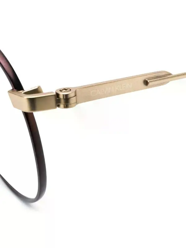 Calvin Klein Round Frame Glasses