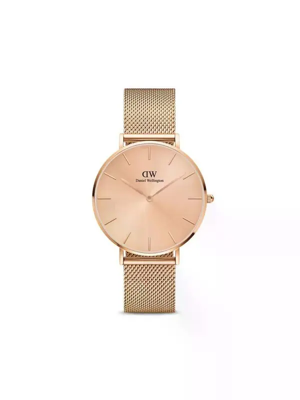 DANIEL WELLINGTON Petite Unitone 36mm Bracelet Watch - Pink