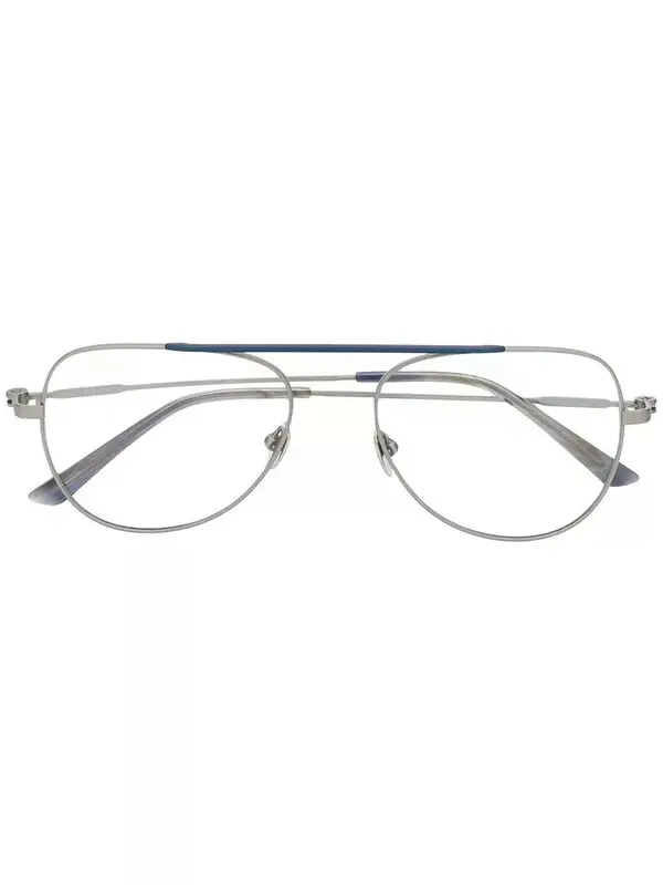 Calvin Klein Pilot-frame Glasses - Grey