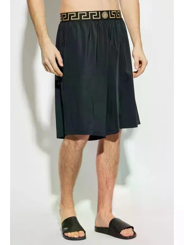 Versace Greca Waistband Shorts