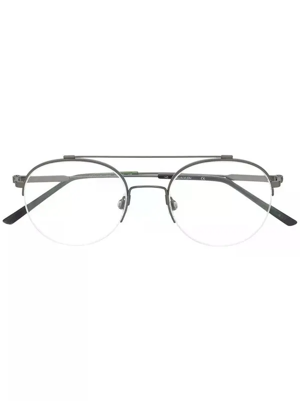 Calvin Klein Round Frame Glasses - Grey