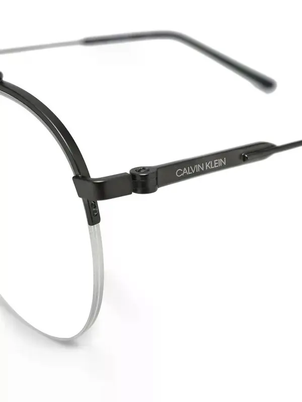 Calvin Klein Round Frame Glasses