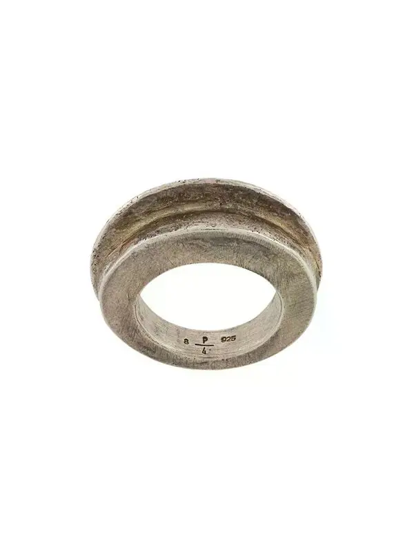 PARTS OF FOUR Foldform Crescent Ring - Silver