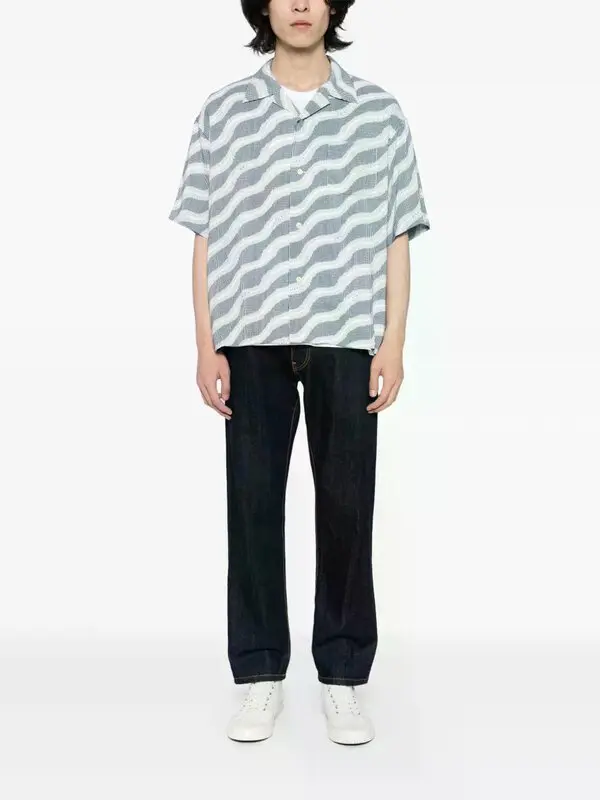 Visvim Copa Silk Shirt - Blue