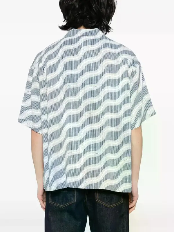 Visvim Copa Silk Shirt - Blue