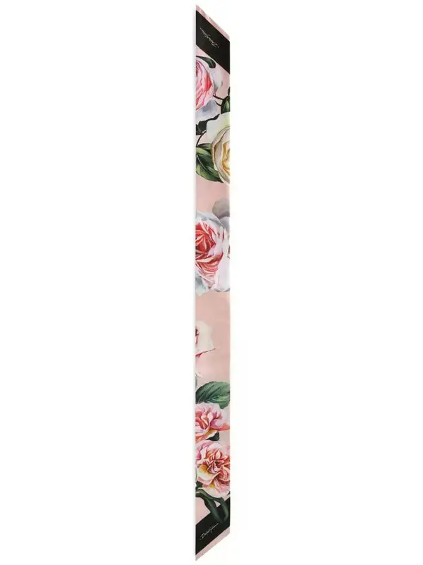 Dolce & Gabbana Floral-print Headscarf