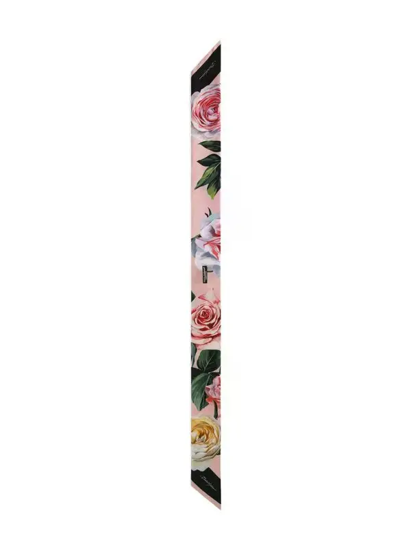 Dolce & Gabbana Floral-print Headscarf