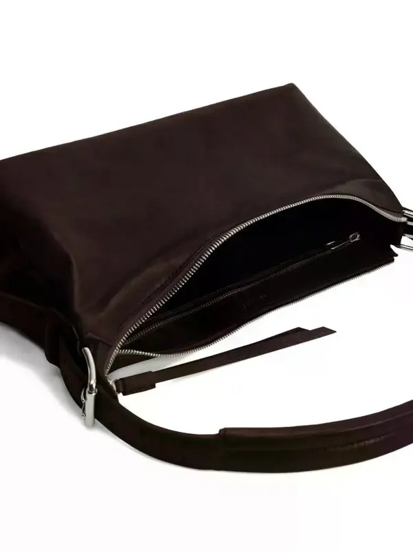 LEMAIRE Belted Leather Shoulder Bag - Brown