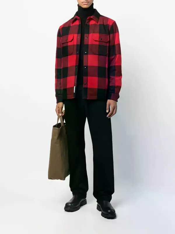 Woolrich Plaid Check-print Shirt
