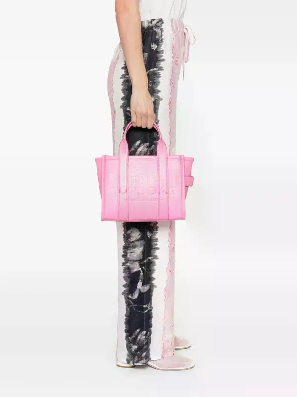 Marc Jacobs The Leather Small Tote Bag - Pink
