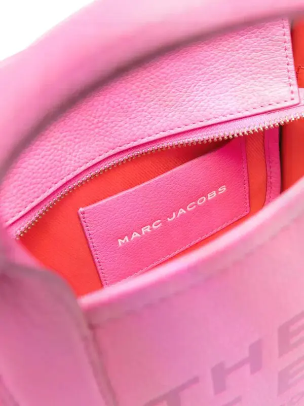 Marc Jacobs The Leather Small Tote Bag - Pink