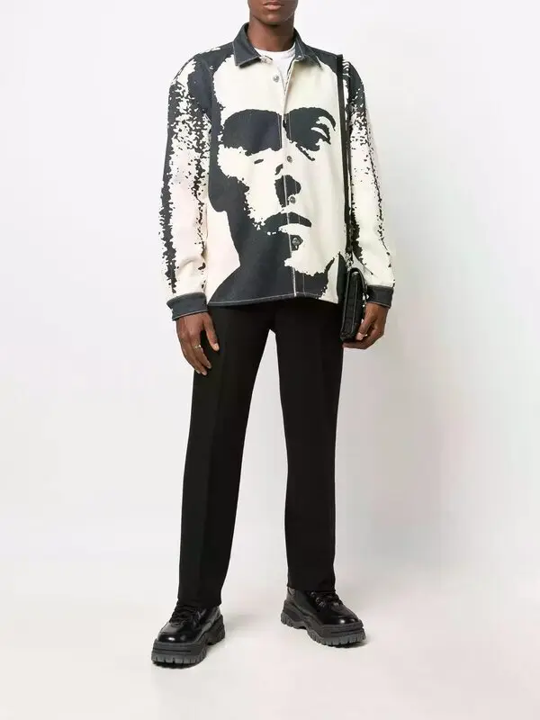 424 Graphic-print Jacket