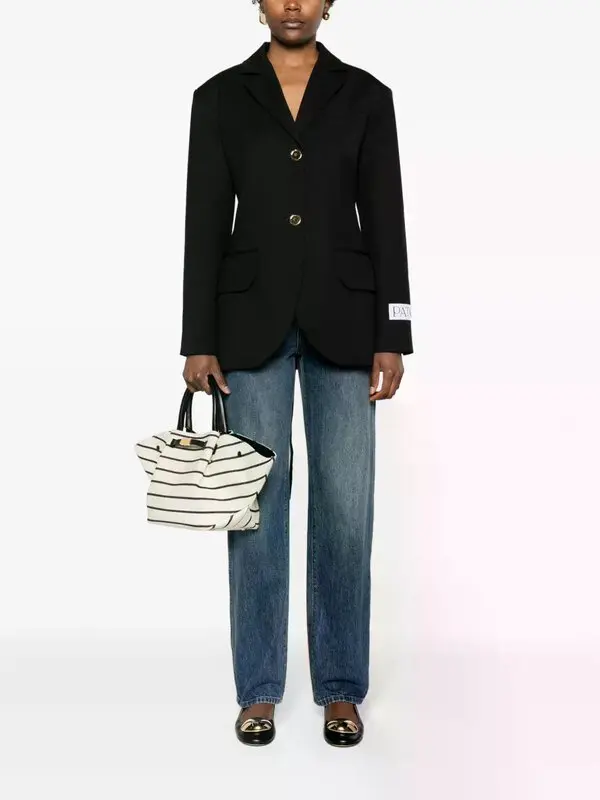 PATOU Single-breasted Belted Blazer