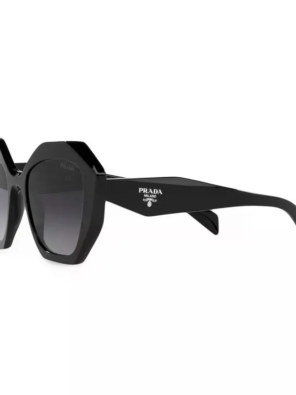 Prada Oversized Frame Gradient Sunglasses