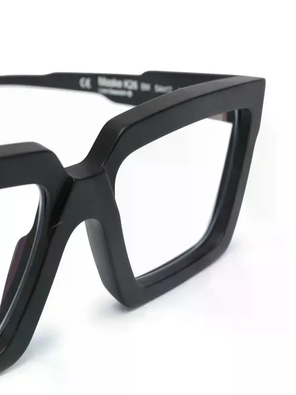 KUBORAUM Matte Square Frame Glasses