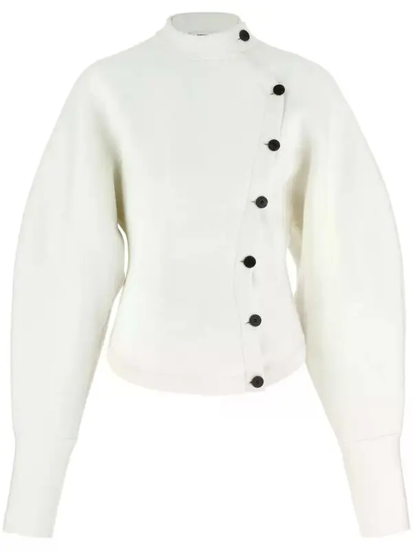 FERRAGAMO Asymmetric Knitted Jacket