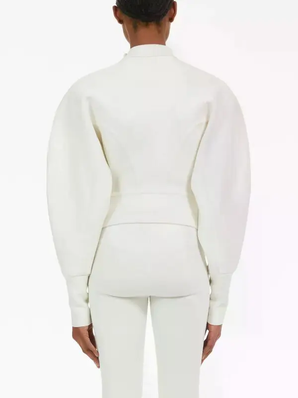 FERRAGAMO Asymmetric Knitted Jacket