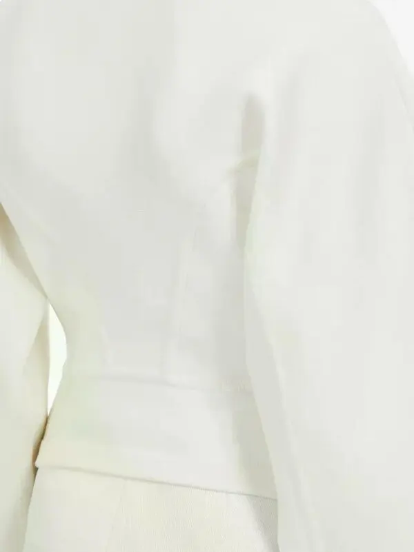FERRAGAMO Asymmetric Knitted Jacket
