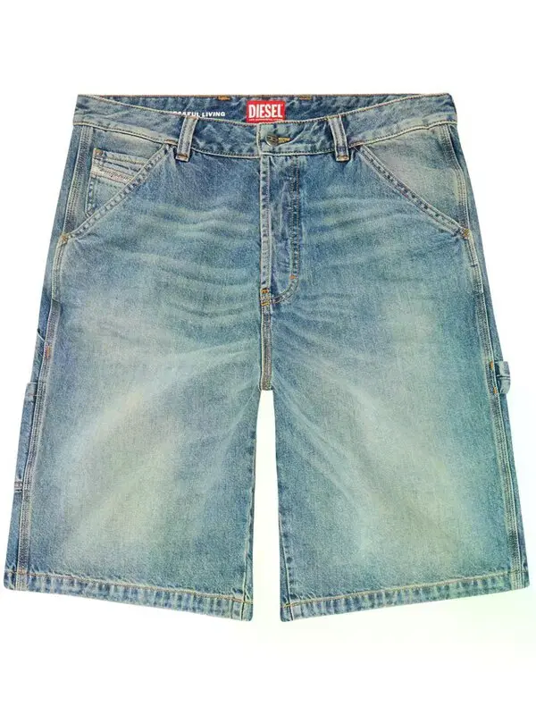 DIESEL® D-livery Denim Shorts