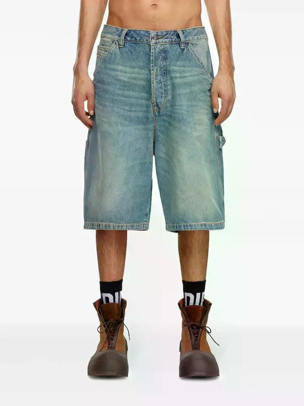 DIESEL® D-livery Denim Shorts