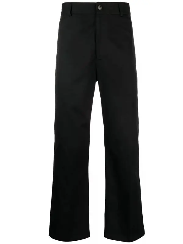 Acne Studios Straight-leg Cotton Trousers