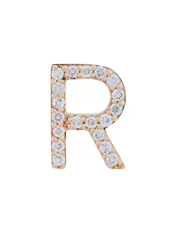 ALINKA 18kt Gold Id Diamond Stud Earring - Metallic