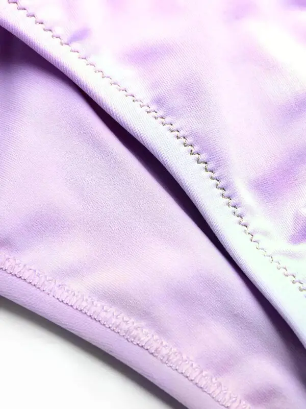 REINA OLGA Miami Lurex Bikini Set - Purple