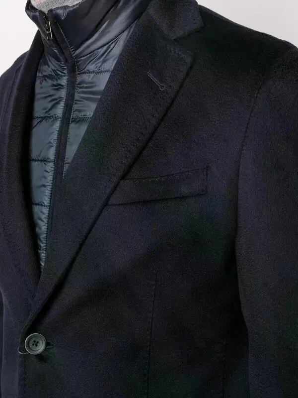Herno Padded-detail Single-breasted Blazer