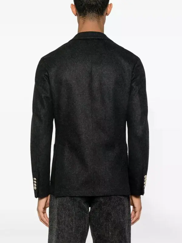 Eleventy Double-breasted Blazer - Black