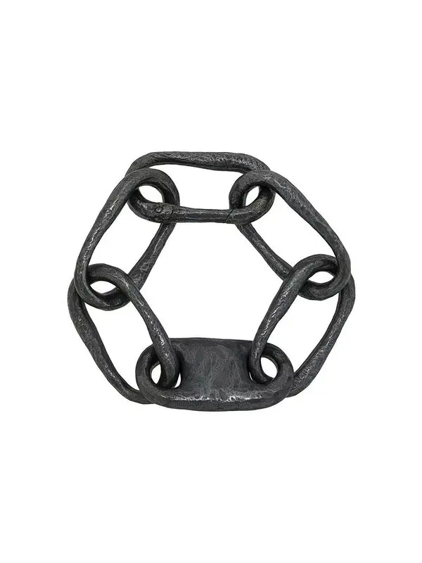 PARTS OF FOUR Medium Link Bracelet - Silver